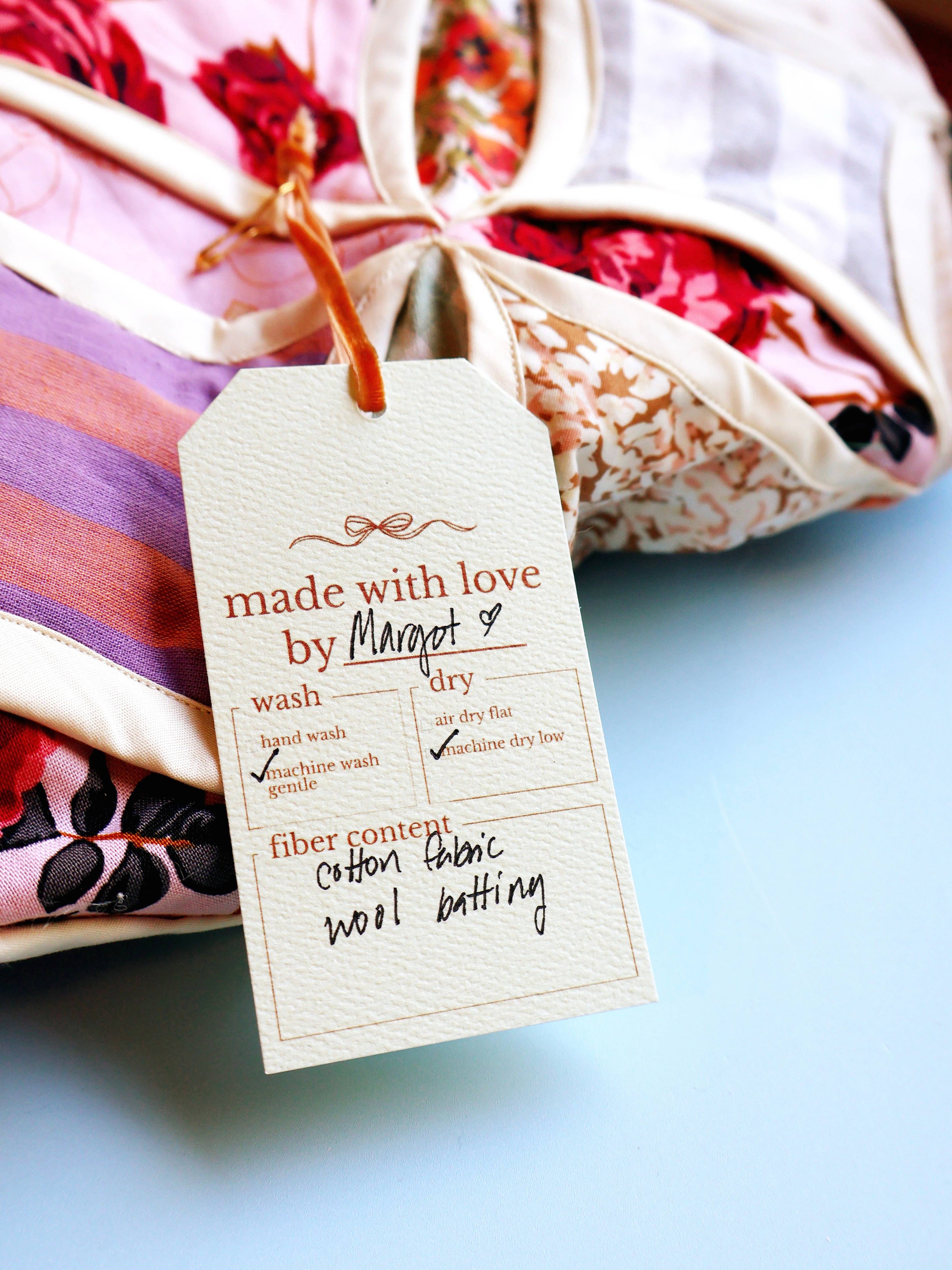Handmade Gift Tags – Fab Lab Fabric + Quilt
